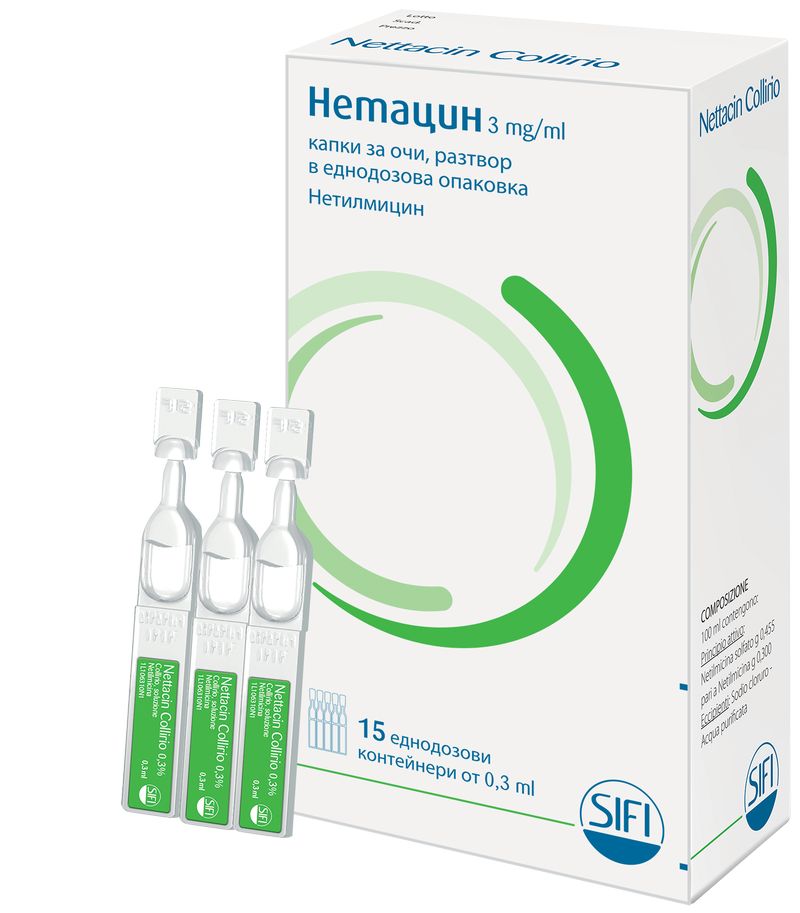 Капки за очи Нетацин – помагат при инфекции на очите и зоните около тях ...